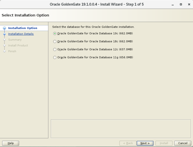 Oracle GoldenGate 19c: How to install – Database Blog