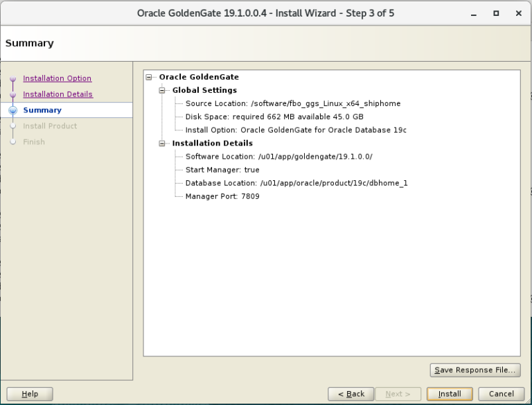 Oracle GoldenGate 19c: How to install – Database Blog
