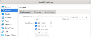 How to Install TrueNAS in Virtual Box – Database Blog