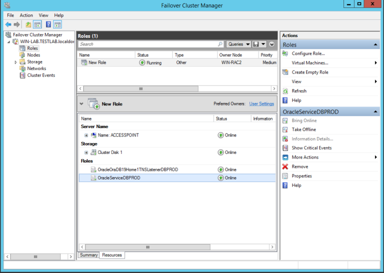 How to Upgrade Oracle 12c to 19c on a Window Failover Cluster Manager environment – Database Blog