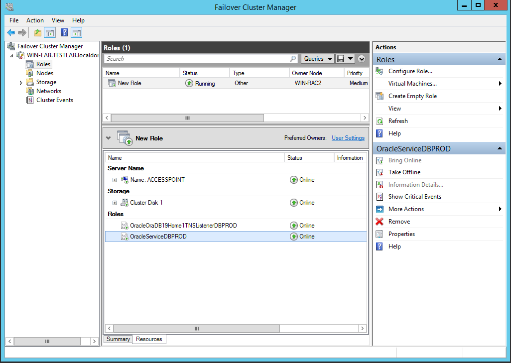 How To Upgrade Oracle 12c To 19c On A Window Failover Cluster Manager Environment Database Blog