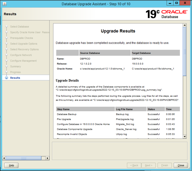 How To Upgrade Oracle 12c To 19c On A Window Failover Cluster Manager Environment Database Blog