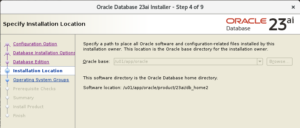 Oracle 23ai: How to install RDBMS software (GUI) – Database Blog