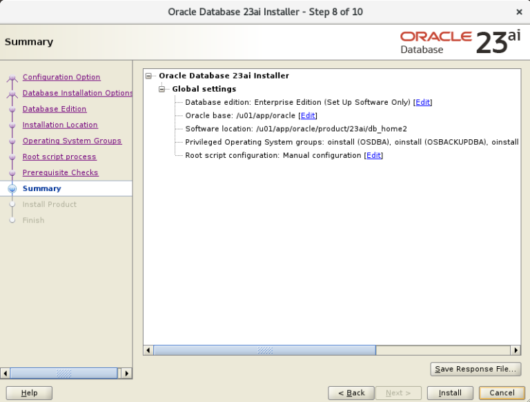 Oracle 23ai: How to install RDBMS software (GUI) – Database Blog